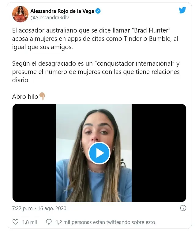 ¿Quién es Brad hunter, el australiano que acosa a mujeres en México?
