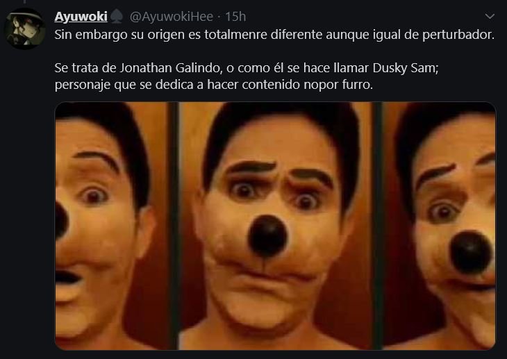 Jonathan Galindo el extraño personaje que dio origen al “Goofy Humano”
