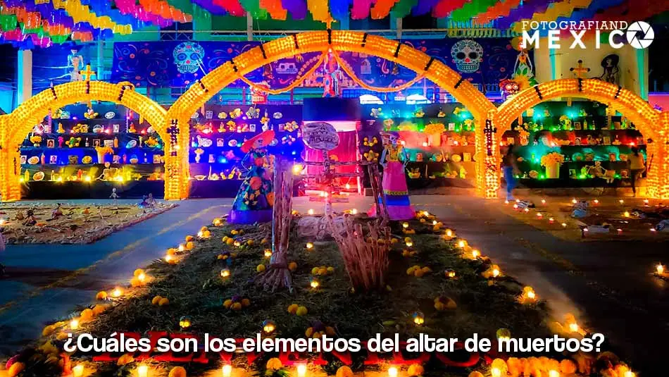 ¿cuáles Son Los Elementos Del Altar De Muertos Principales